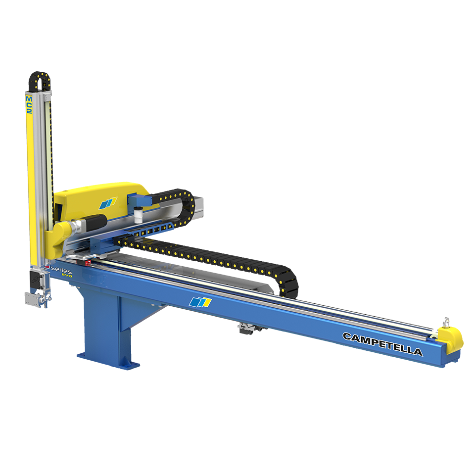 Cartesian top entry robot MC2 E-Series EVO – Campetella Robotic Center