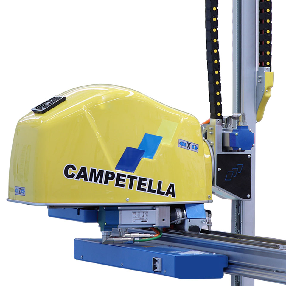 Cartesian top entry robot RHEA PRIME – Campetella Robotic Center